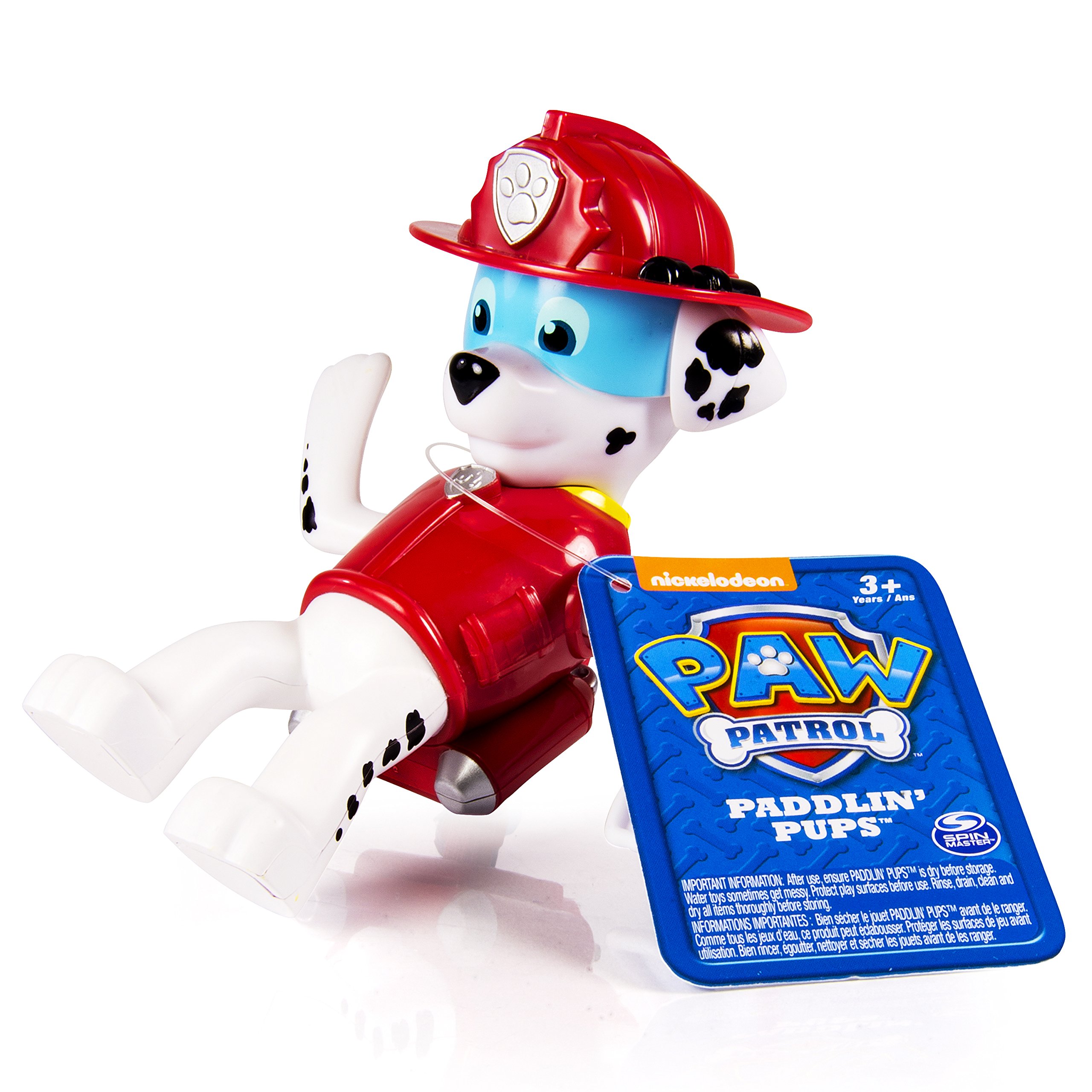 SwimWays Paw Patrol - Bath Paddlin Pup - Marshall