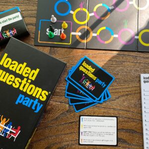 All Things Equal, Inc. Loaded Questions Party - An Epic Party Game of Fun Questions, Personal Answers and Instant Laughter, 4 to 8 Players