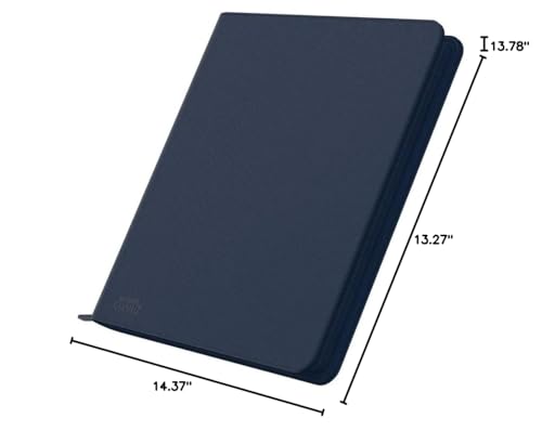 Ultimate Guard Zipfolio 480 – 24 Pocket XenoSkin (Quadrow) Blue