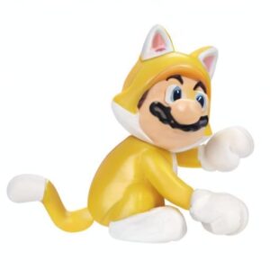 World of Nintendo 91424 2.5" Cat Mario Action Figure