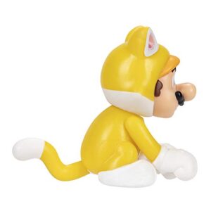 World of Nintendo 91424 2.5" Cat Mario Action Figure