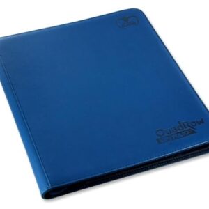 Ultimate Guard Zipfolio 480 – 24 Pocket XenoSkin (Quadrow) Blue