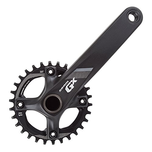 SRAM GX 1000 Fat Bike Crankset - 175mm, 10/11-Speed, 30t, 94 BCD, GXP Spindle Interface, Black