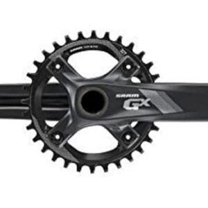 SRAM GX 1000 Fat Bike Crankset - 175mm, 10/11-Speed, 30t, 94 BCD, GXP Spindle Interface, Black