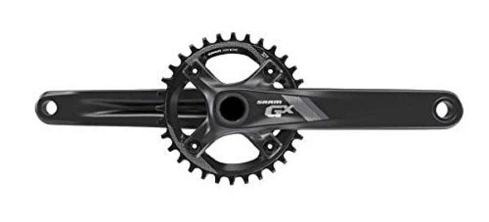 SRAM GX 1000 Fat Bike Crankset - 175mm, 10/11-Speed, 30t, 94 BCD, GXP Spindle Interface, Black