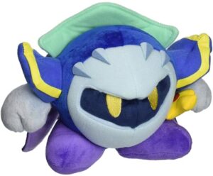 little buddy 1402 kirby adventure all star collection meta knight plush, 5.5"