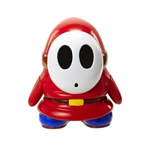 world of nintendo 91438 4" shy guy with coin action figure