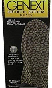 GenExt Beats Premium (Neutral Heel) Full Orthotic Arch Support Insole System (Men's 12)