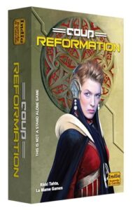 coup reformation 2nd ed. card game expansion - strategy & social deduction in quick 15 minute rounds for all lovers of board games – 2-10 players ages 10+, teens, & adults by indie boards & cards