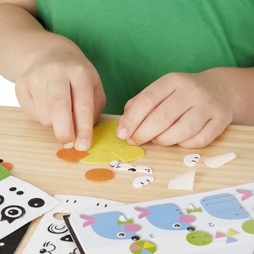 Melissa & Doug On the Go Felt Friends Craft Activity Set With 188 Felt Stickers - FSC Certified