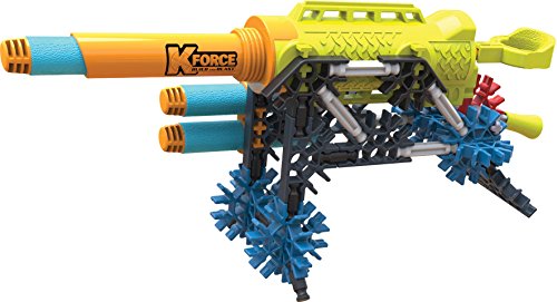 K’NEX K-FORCE Build and Blast® – Dual Cross Building Set – 368 Pieces – Ages 8+ – Engineering Education Toy