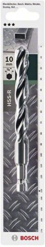 Bosch 2609255145 10 mm Diameter Hex Shank Metal Drill Bit