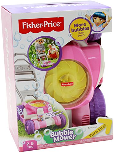 Fisher-Price Bubble Mower, Pink