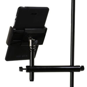 On-Stage TCM1900 Grip-On Universal Device Holder with U-Mount Mounting Post,Black