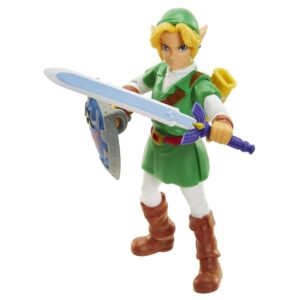 World of Nintendo The Legend of Zelda: Ocarina of Time Link Action Figure 4 Inches