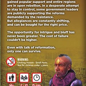 Coup Reformation 2nd Ed. Card Game Expansion - Strategy & Social Deduction in Quick 15 Minute Rounds For All Lovers of Board Games – 2-10 Players Ages 10+, Teens, & Adults by Indie Boards & Cards