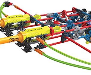 K’NEX K-FORCE Build and Blast® – Dual Cross Building Set – 368 Pieces – Ages 8+ – Engineering Education Toy