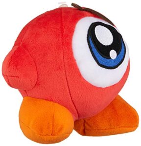 little buddy kirby adventure all star collection 5" waddle doo stuffed plush, multicolor, model:1404