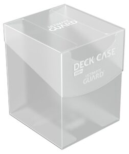 ultimate guard 100 card deck case, transparent