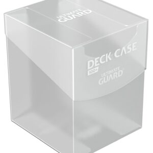 Ultimate Guard 100 Card Deck Case, Transparent