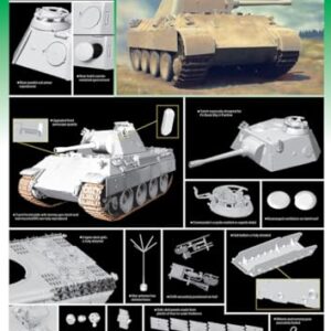 Dragon Models 1/35 Pz.Beob.Wg.V Ausf.D Early Production Military Vehicle Kit