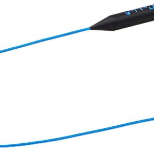 Cablz Monoz Zipz Classic Stainless Steel Cable, Blue, 14"