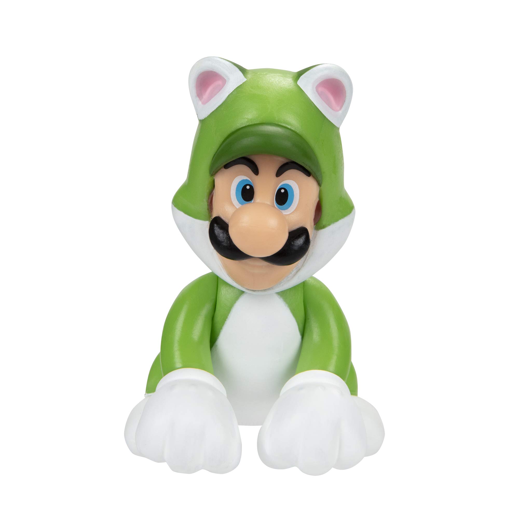 World of Nintendo 91426 2.5" Cat Luigi Action Figure