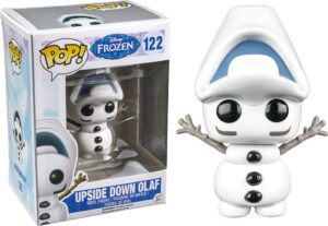 funko disney frozen pop! movies upside down olaf exclusive vinyl figure #122 [hot topic exclusive]