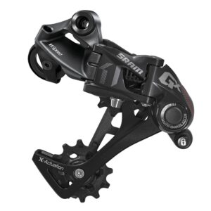 sram gx rear derailleur - 11 speed, long cage, red, 1x, with clutch