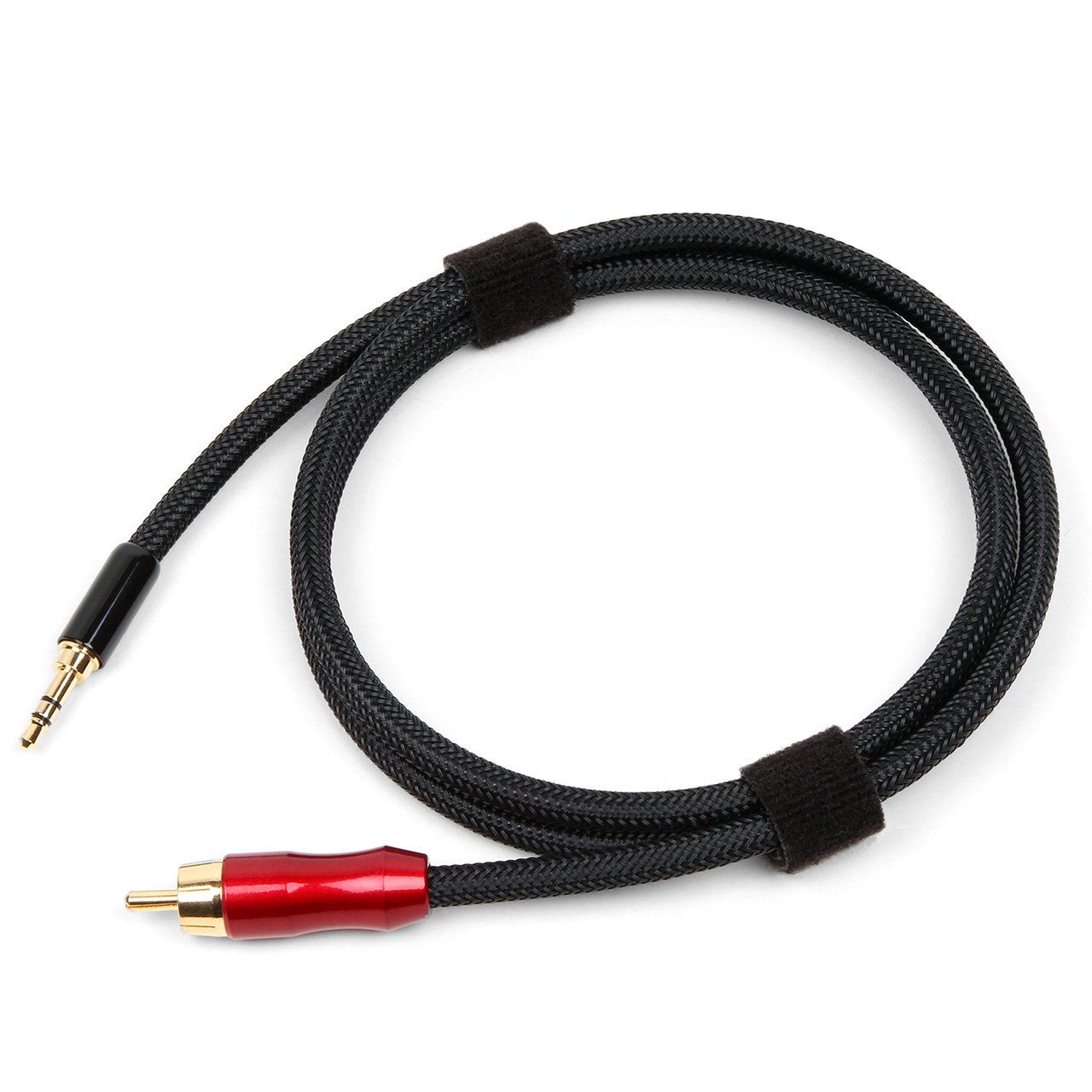 Micca Premium SPDIF Digital Coaxial Audio Cable - 3.5mm (1/8") to RCA, 3ft, Polarity: Tip - Signal, Sleeve - Ground