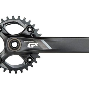 SRAM GX 1000 Fat Bike Crankset - 175mm, 10/11-Speed, 30t, 94 BCD, GXP Spindle Interface, Black