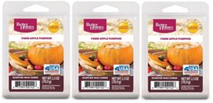 better homes and gardens farm apple pumpkin scented wax cubes - 3-pack