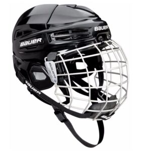 bauer ims 5.0 helmet combo, black, small