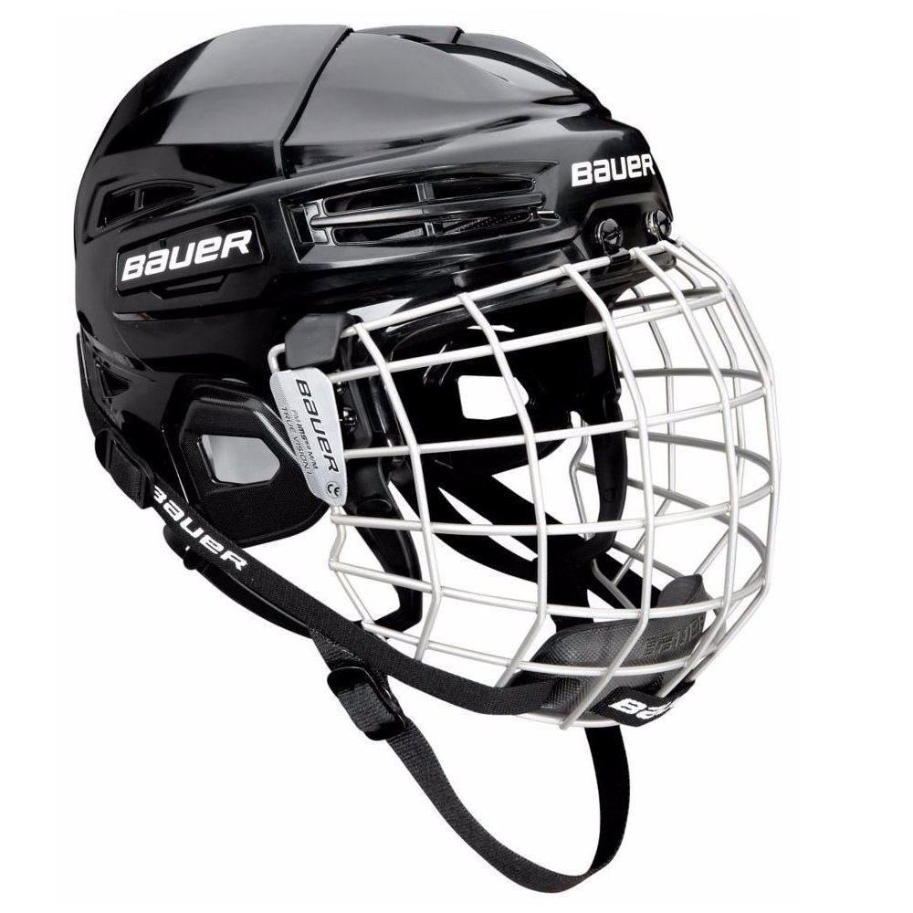 Bauer IMS 5.0 Helmet Combo, Black, Small