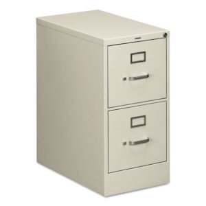 hon 512pq two-drawer full-suspension file, letter size, 15w x 29h x 25d, gray