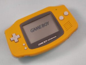 nintendo game boy advance - orange