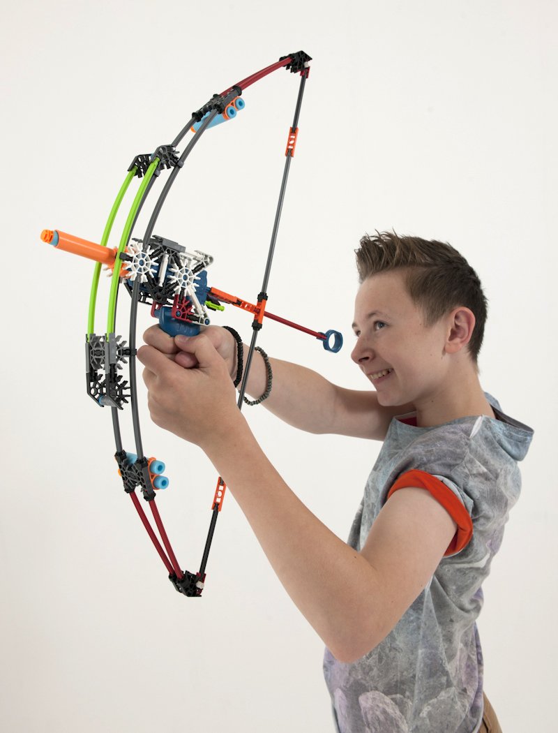 K’NEX K-FORCE Battle Bow Build and Blast Set,8-12 years,165 pcs