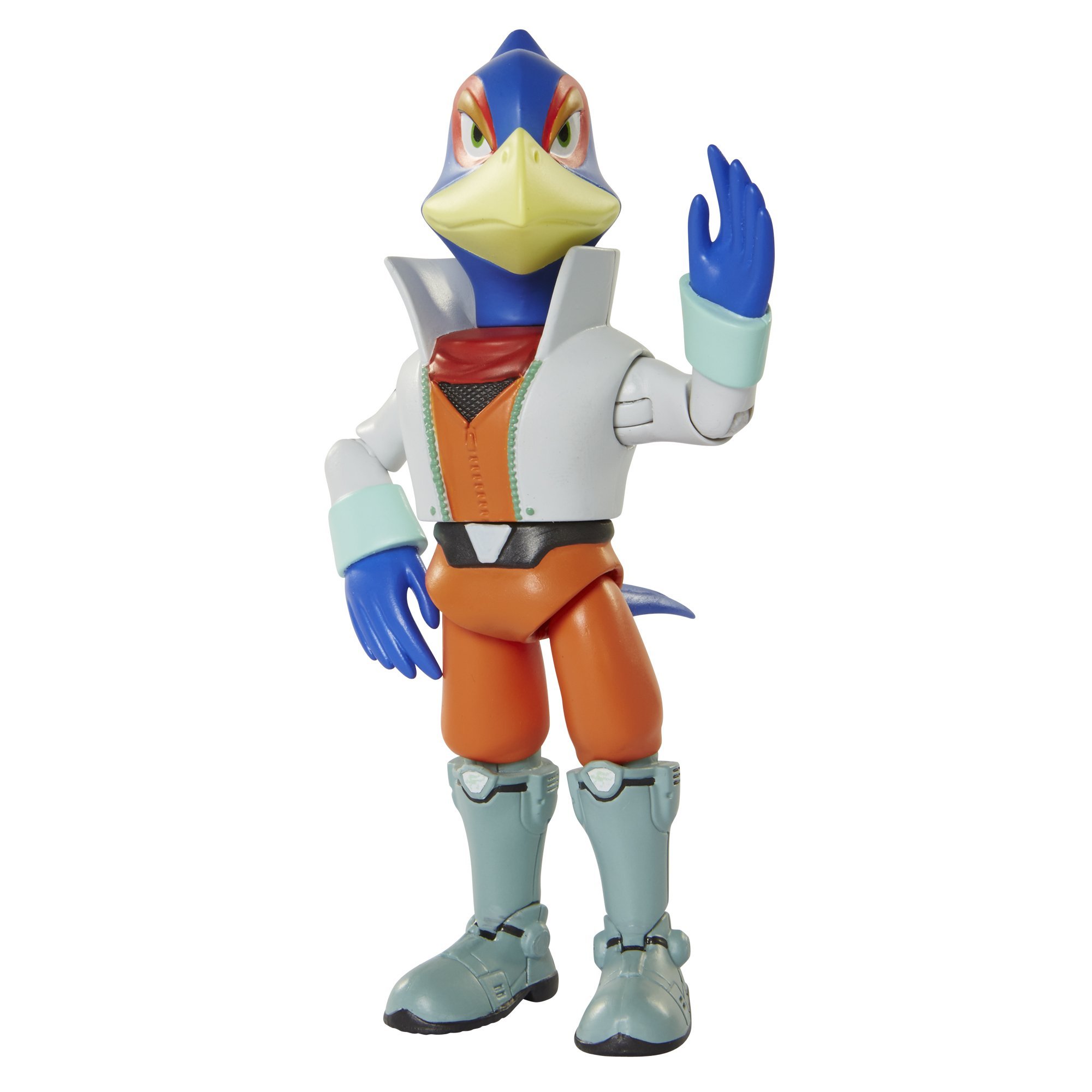 World of Nintendo, Star Fox Falco Lombardi Action Figure, 4 Inches