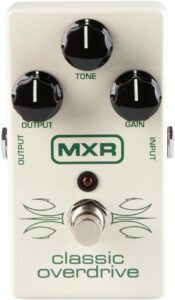 mxr m66s classic overdrive guitar effects pedal