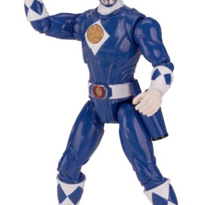 Power Rangers Legacy Mighty Morphin Movie Blue Ranger Action Figure, 5"