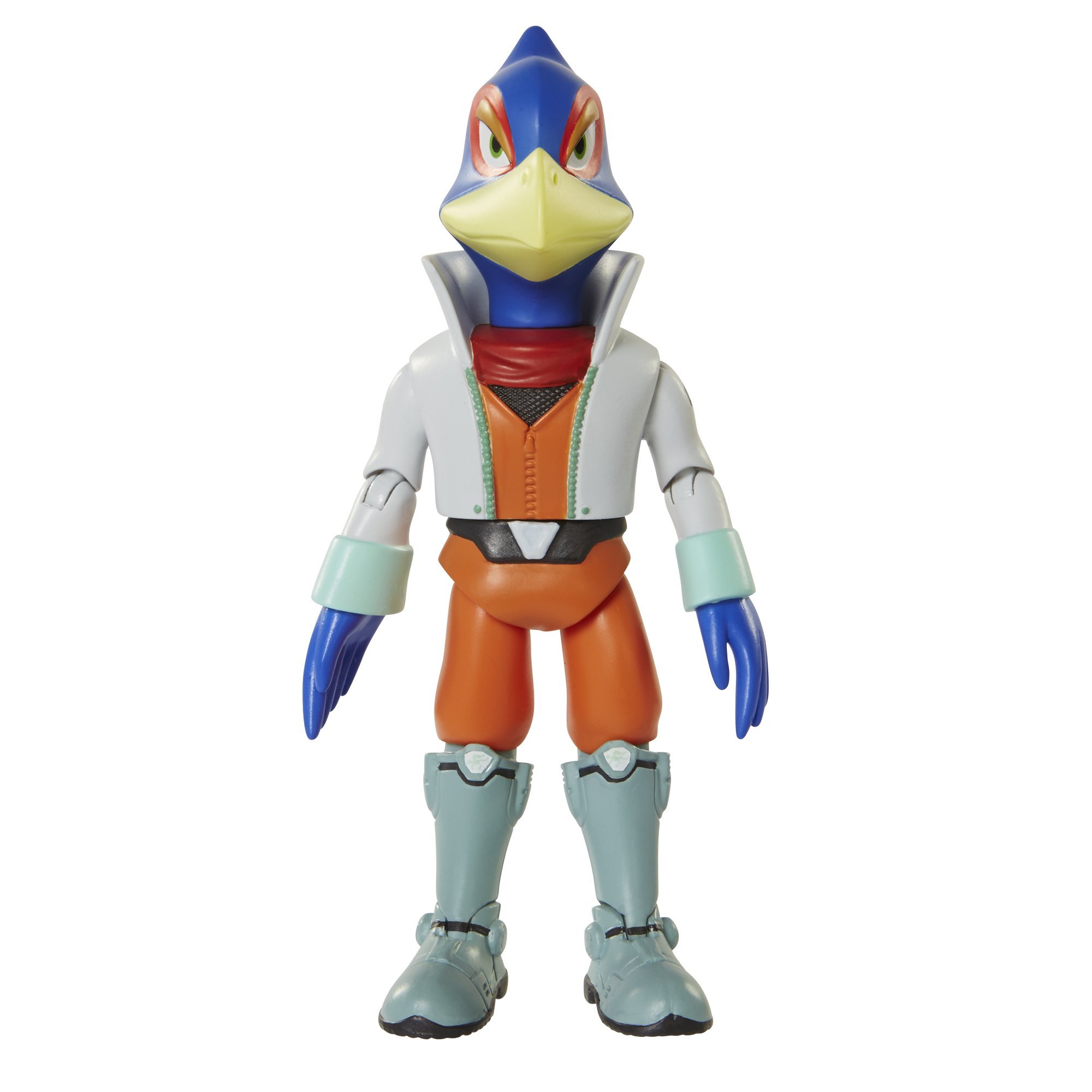 World of Nintendo, Star Fox Falco Lombardi Action Figure, 4 Inches