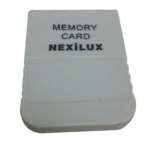 nexilux ps1 playstation (psx) memory card 1m nxl-psx01