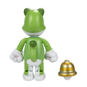 World of Nintendo 91448 4" Cat Luigi Action Figure