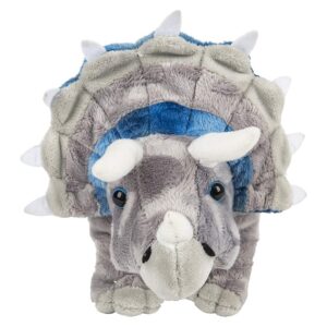 rhode island novelty 13" animal den triceratops plush