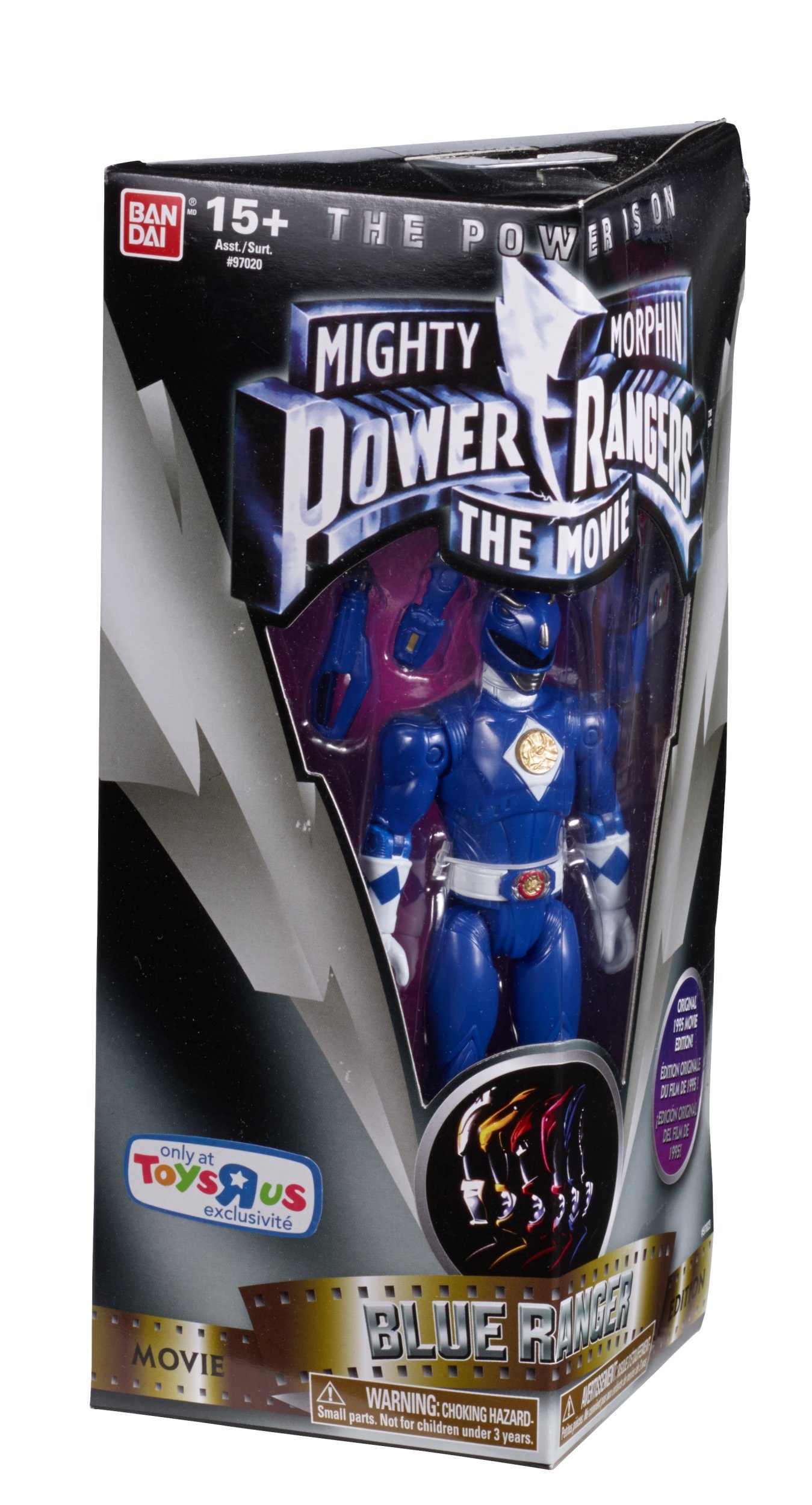 Power Rangers Legacy Mighty Morphin Movie Blue Ranger Action Figure, 5"