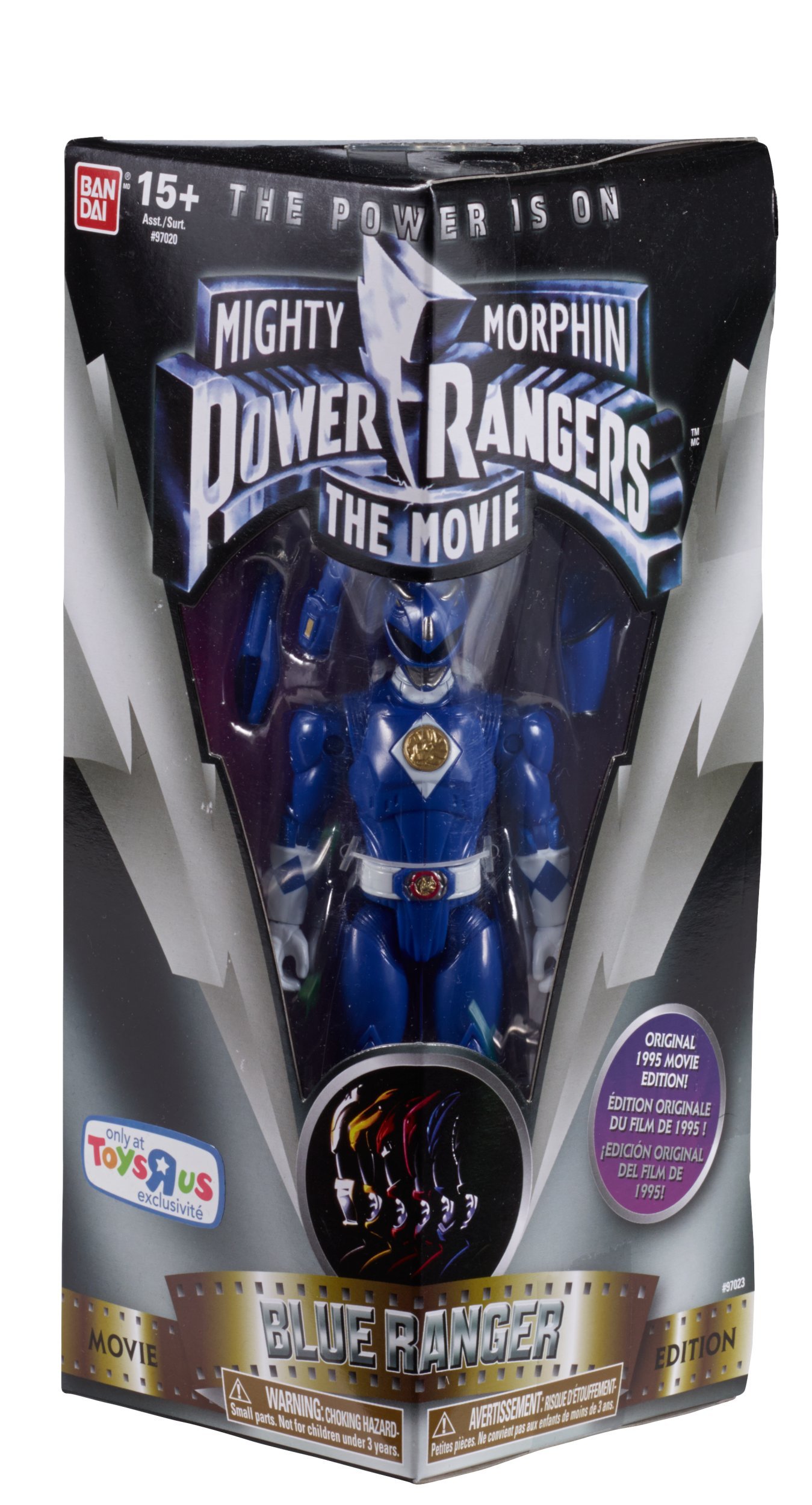 Power Rangers Legacy Mighty Morphin Movie Blue Ranger Action Figure, 5"