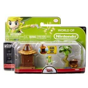 World of Nintendo Legend of Zelda: Windwaker Link's Island Village Set