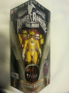 bandai mighty morphin power rangers the movie yellow ranger 5" action figure