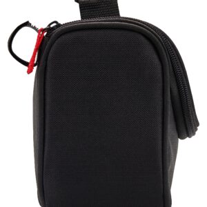 Schwinn Bike Handlebar Bag, Easy to Install, Front Bag Mounted Bicycle Accessories, Waterproof and Zippered, Black