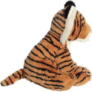 Aurora® Cuddly Bengal Tiger Stuffed Animal - Cozy Comfort - Endless Snuggles - Brown 14 Inches